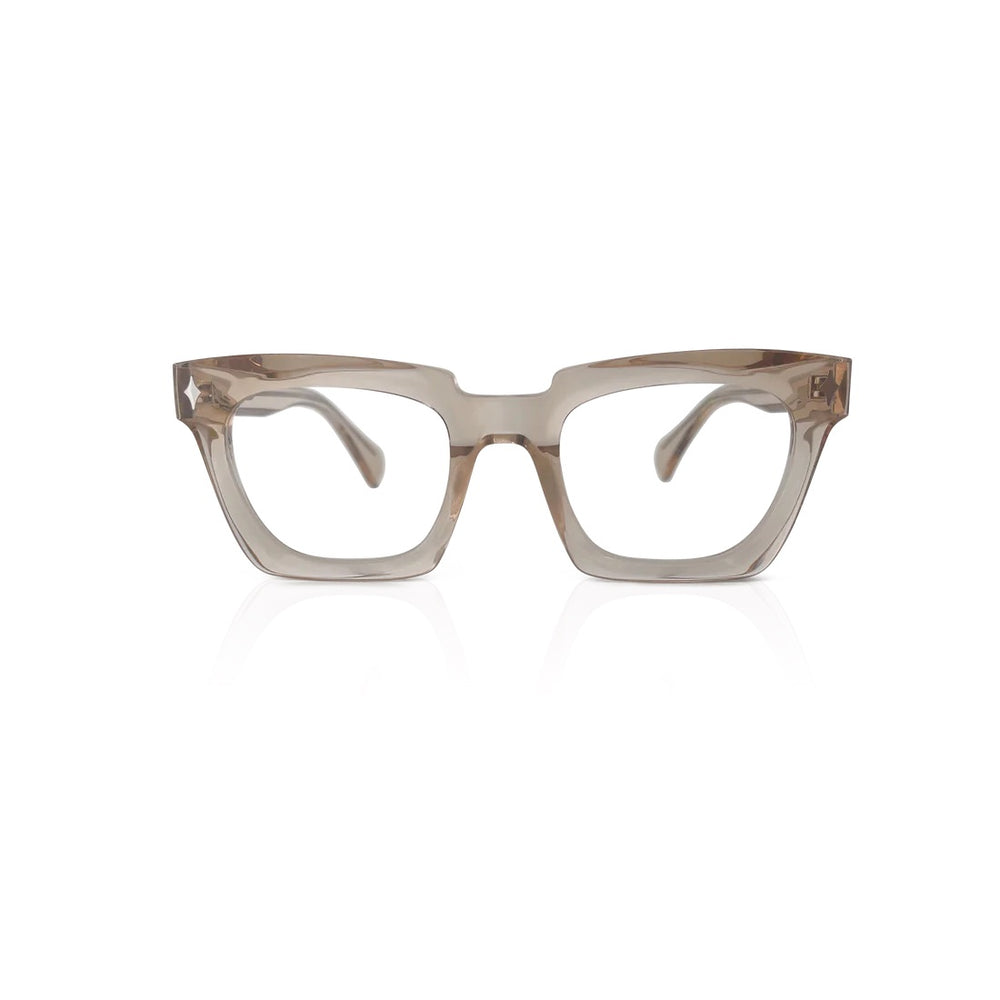 Mrs V Eyewear 'Sage Diamond' | Handmade Acetate Optical Glasses